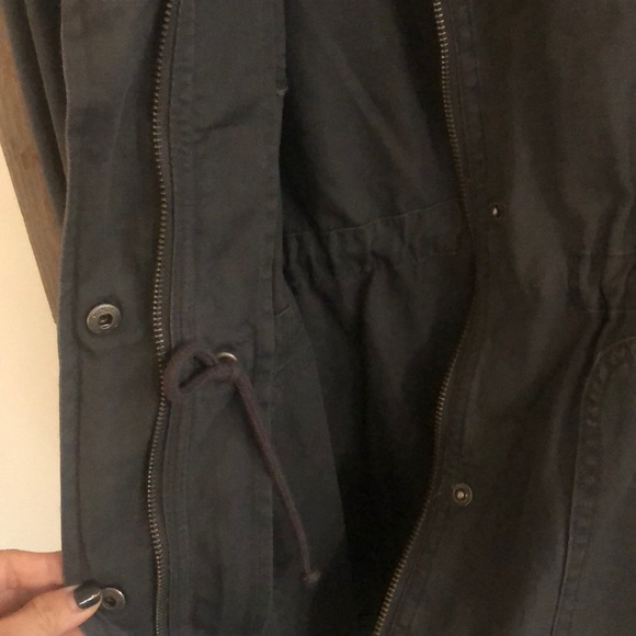 Merona | Jackets & Coats | Dark Gray Army Jacket | Poshmark